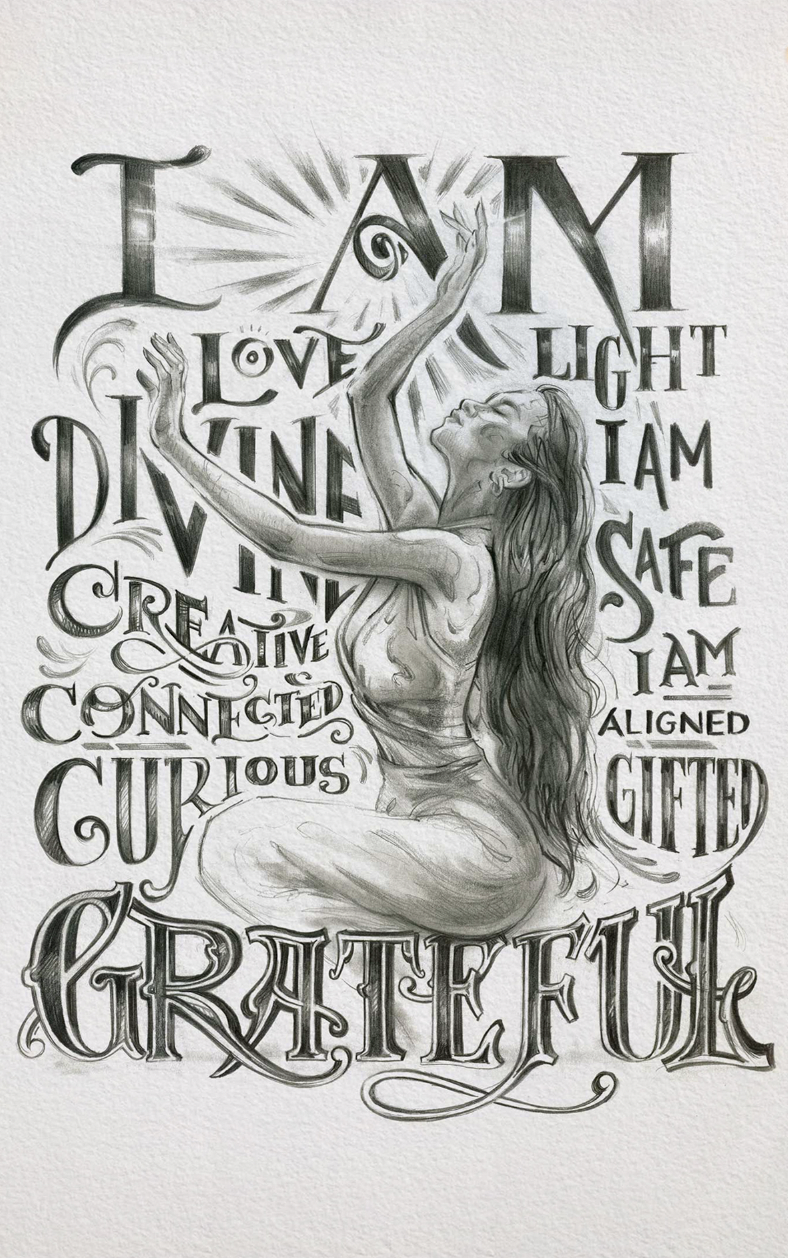 American Sign Language Fine Art Poster Print — Jess Karp